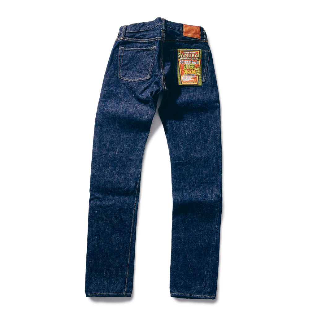 S511XX19ozⅡ 19oz Slim Tapered | SAMURAI JEANS ONLINE STORE