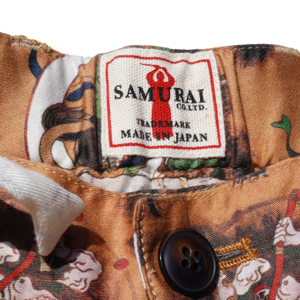 SJSP23-FR Fu-jin&Rai-jin EZ Shorts | SAMURAI JEANS ONLINE STORE